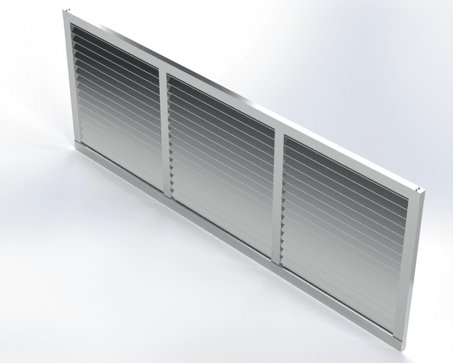 Aluminum Fixed Shutters